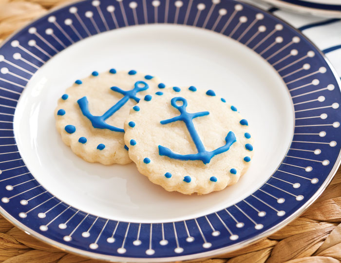 Vanilla Anchor Cookies | TeaTime Magazine