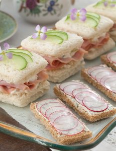Radish-Dill Canapés | TeaTime Magazine