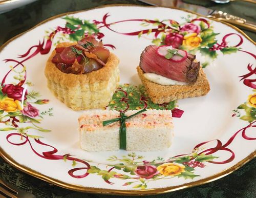 Radish & Beef Canapés with Tarragon Aïoli | TeaTime Magazine